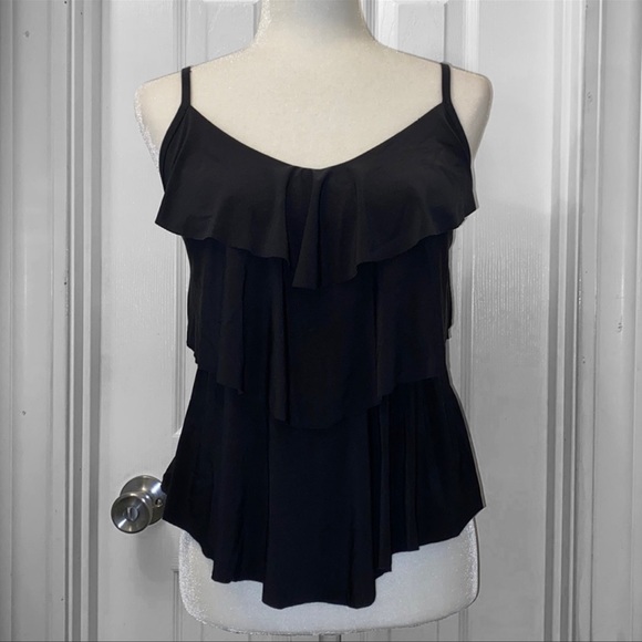 Aqua Green | Swim | New Aqua Green Solid Tiered Tankini Top | Poshmark